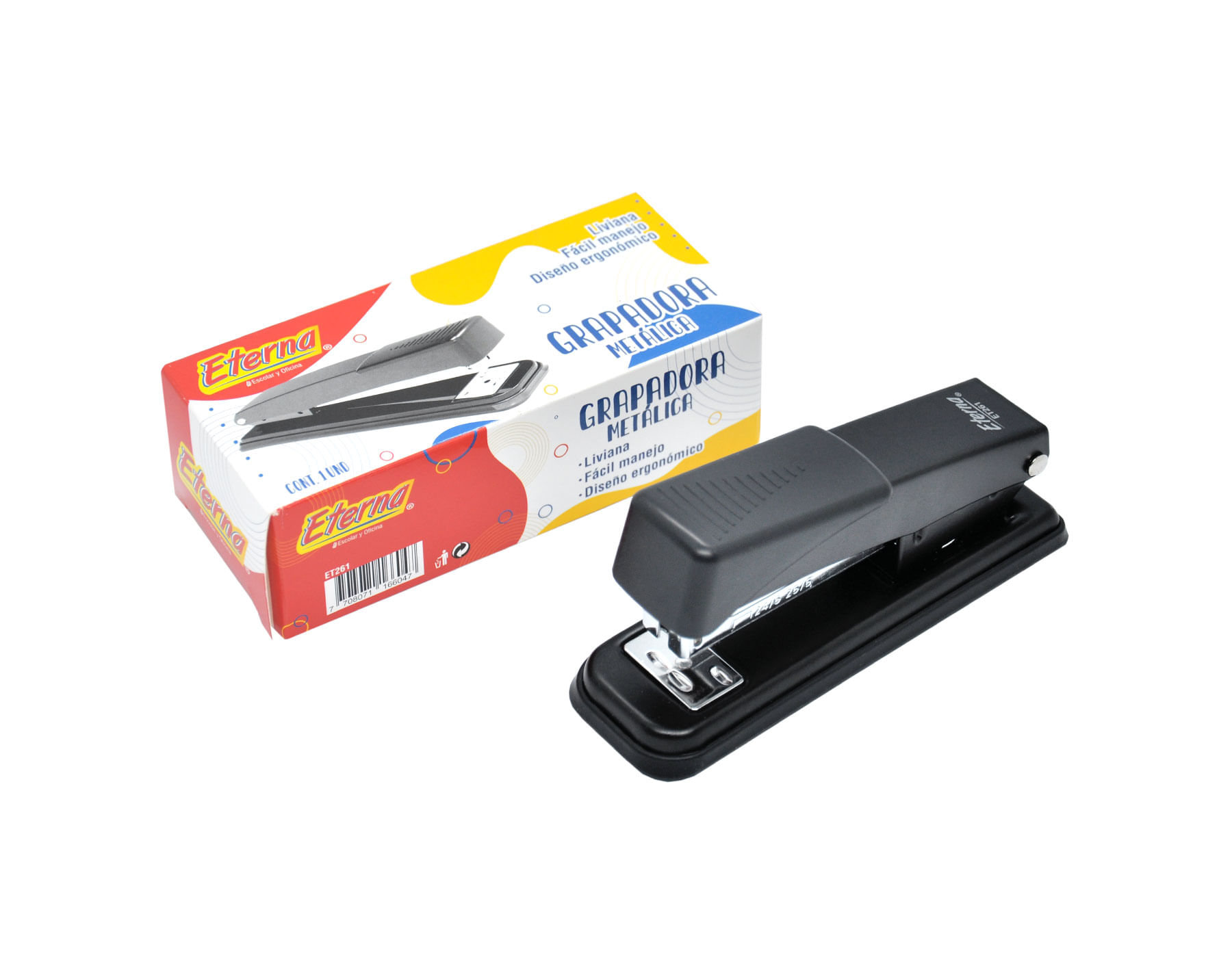 Grapadora Metálica Pequeña Eterna |Eterna