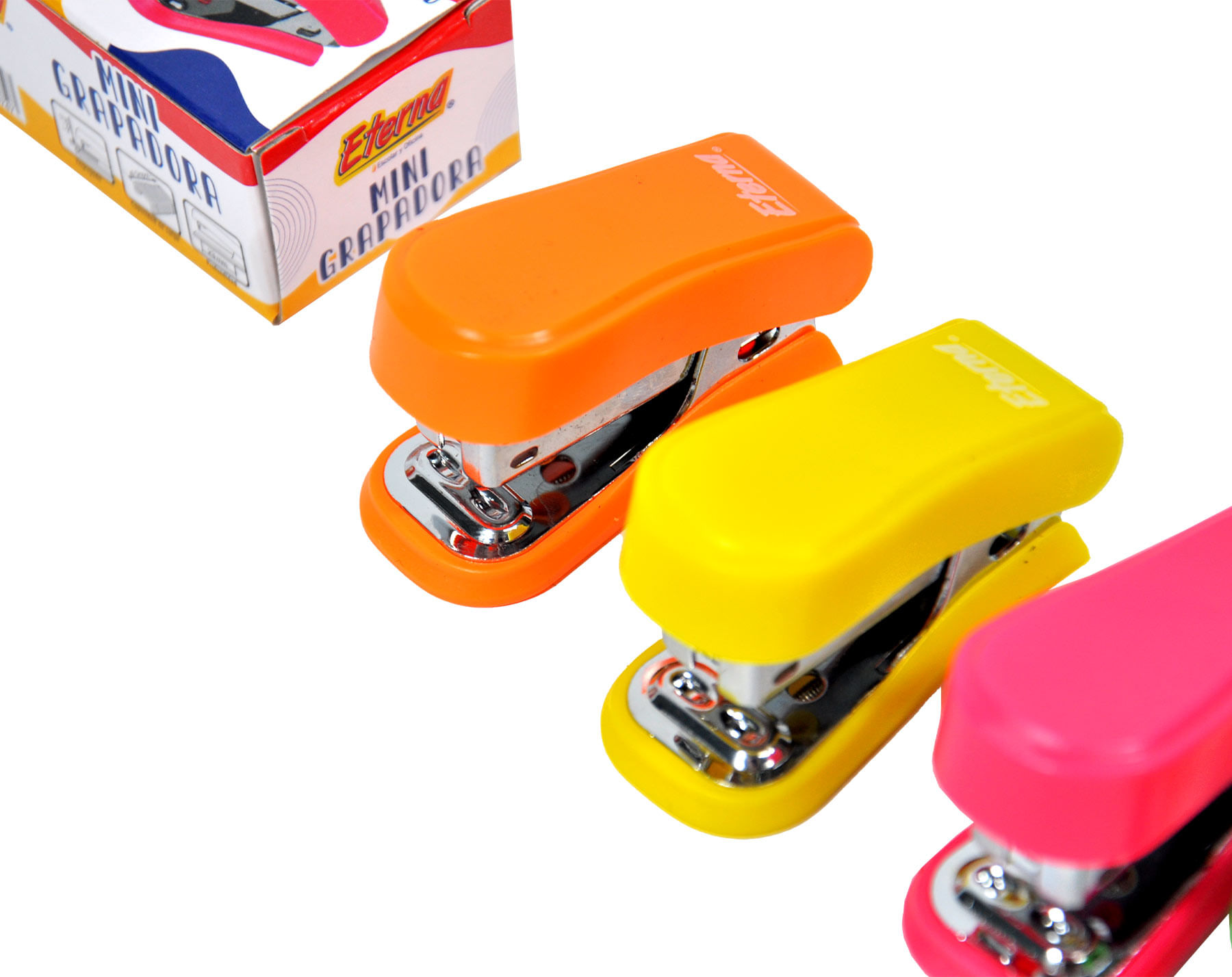 Mini Grapadora Fluorescentes Eterna ET716