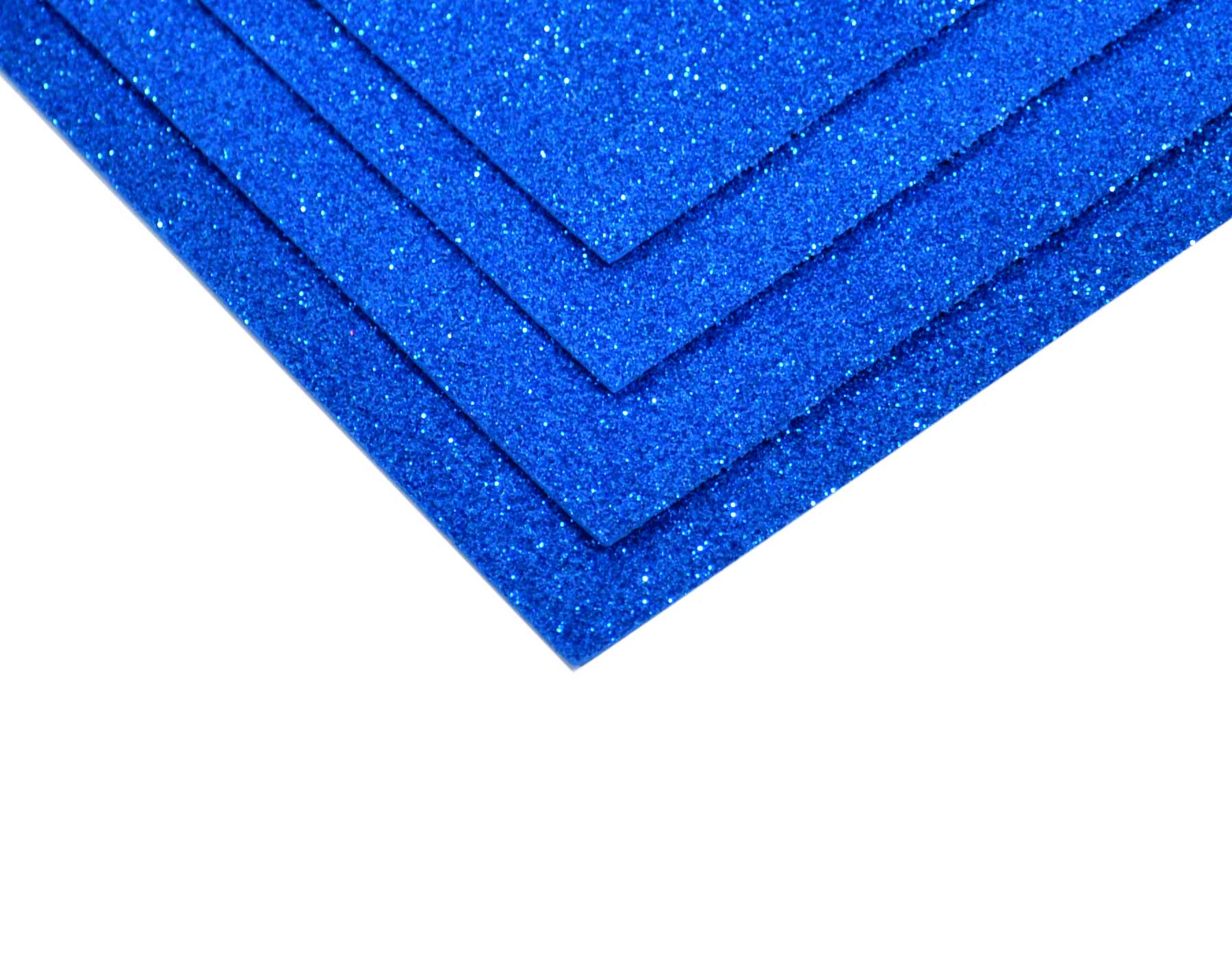 Foamy Escarchado 1,8 X10 35x25 Azul Rey Eterna